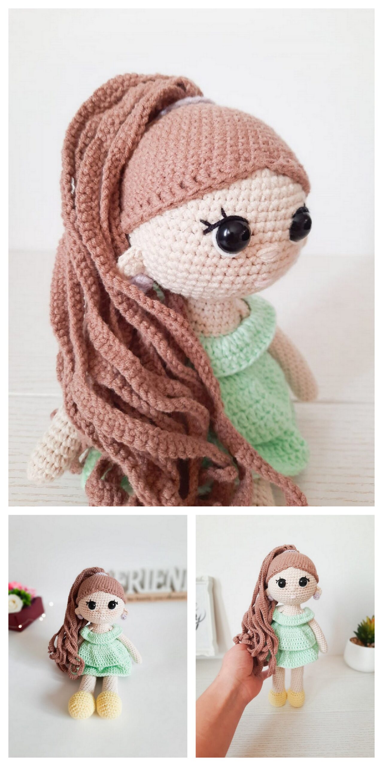 Amigurumi Girl Free Crochet Pattern ⋆ AMIGURUMI DAILY