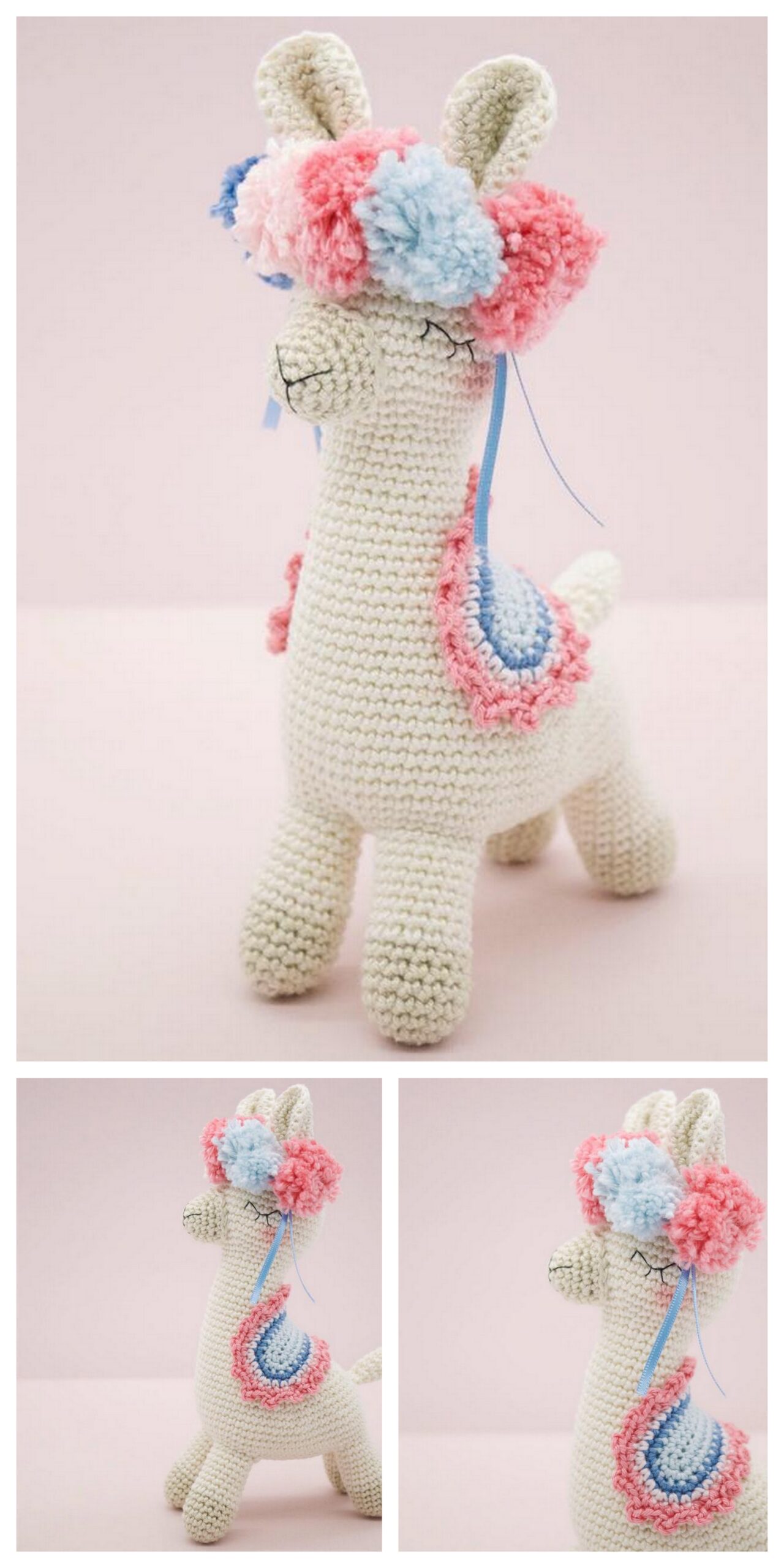 Amigurumi Llama Free Pattern Crochet ⋆ AMIGURUMI DAILY