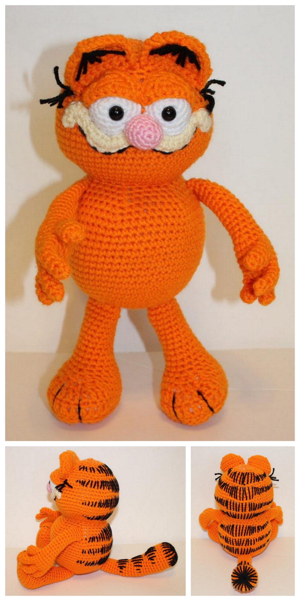 Amigurumi Garfield Free Pattern ⋆ AMIGURUMI DAILY