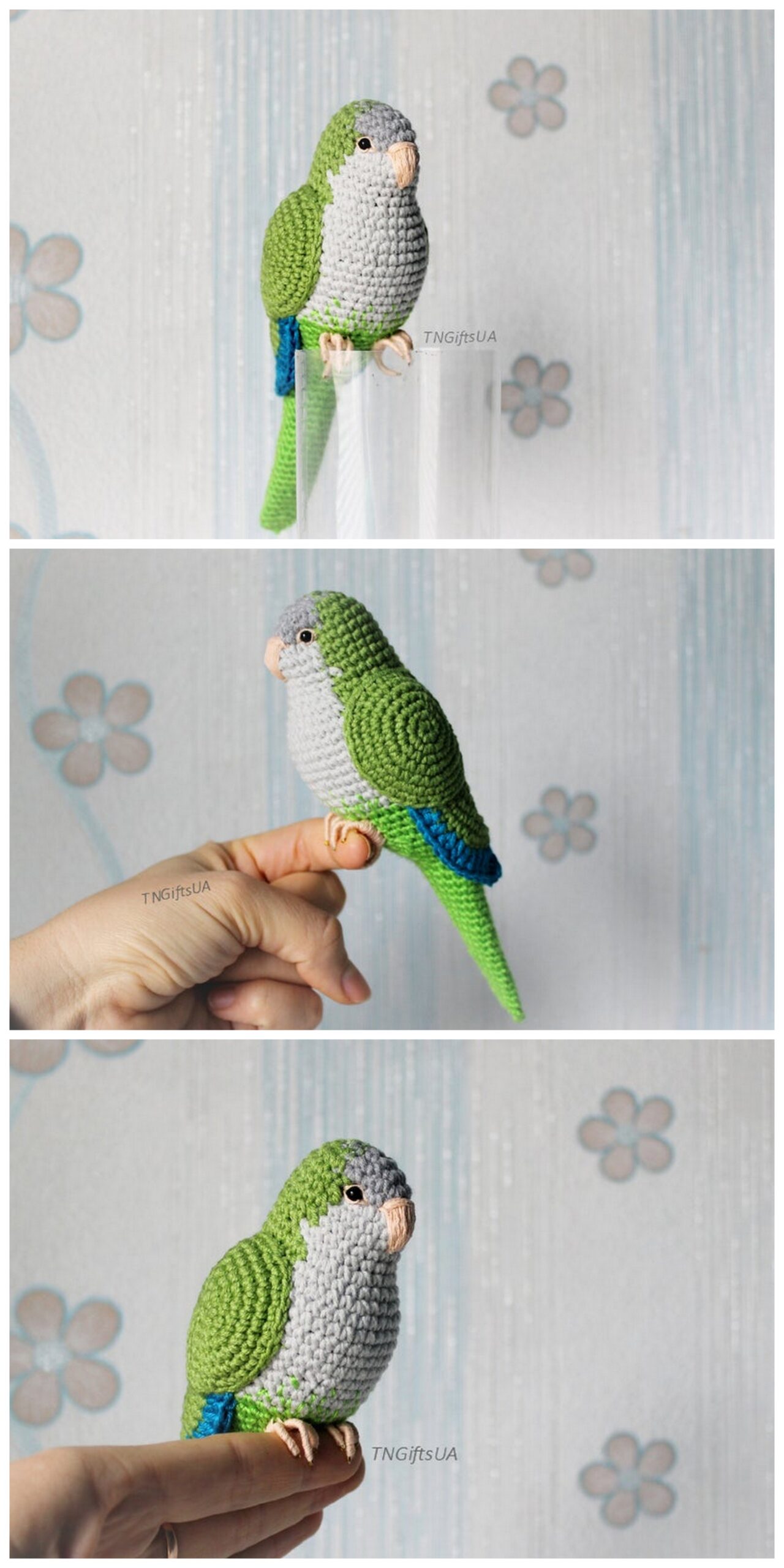 Amigurumi Parakeet Bird Free Pattern ⋆ AMIGURUMI DAILY